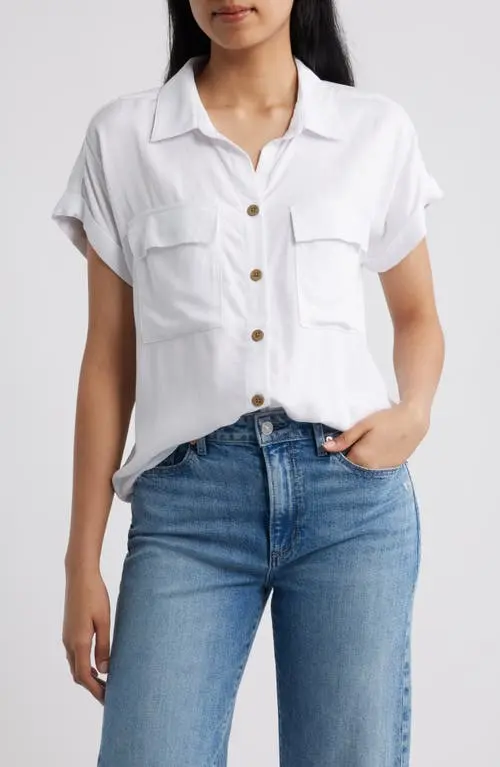 BEACHLUNCHLOUNGE Kiersten Short Sleeve Shirt