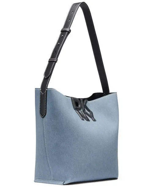 Dkny Nicole Bucket Bag - Denim