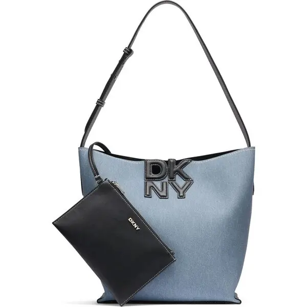 Dkny Nicole Bucket Bag - Denim