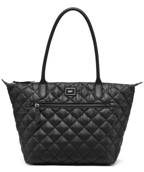 Dkny Lyla Large Shopper Tote - Black/black
