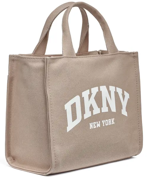 Dkny Hadlee Medium Tote Bag - Light Khaki/marshmallow