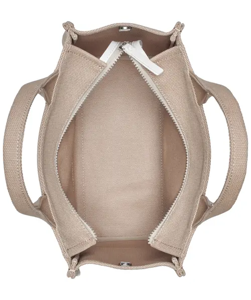 Dkny Hadlee Medium Tote Bag - Light Khaki/marshmallow