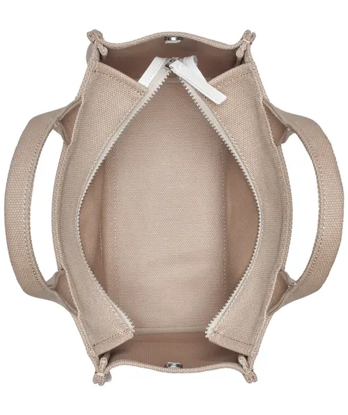 Dkny Hadlee Medium Tote Bag - Light Khaki/marshmallow