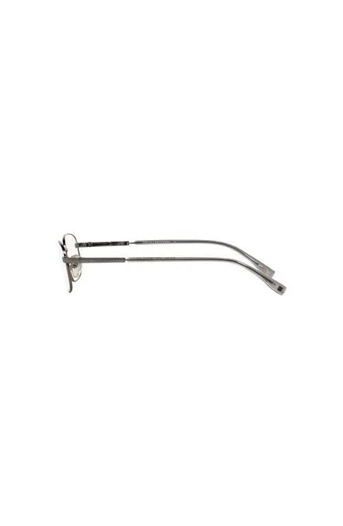 Brooks Brothers Oval Full Rim Metal Eyeglasses
