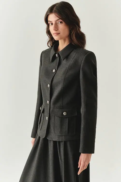 EXQUISE Aubrie Structured Jacket
