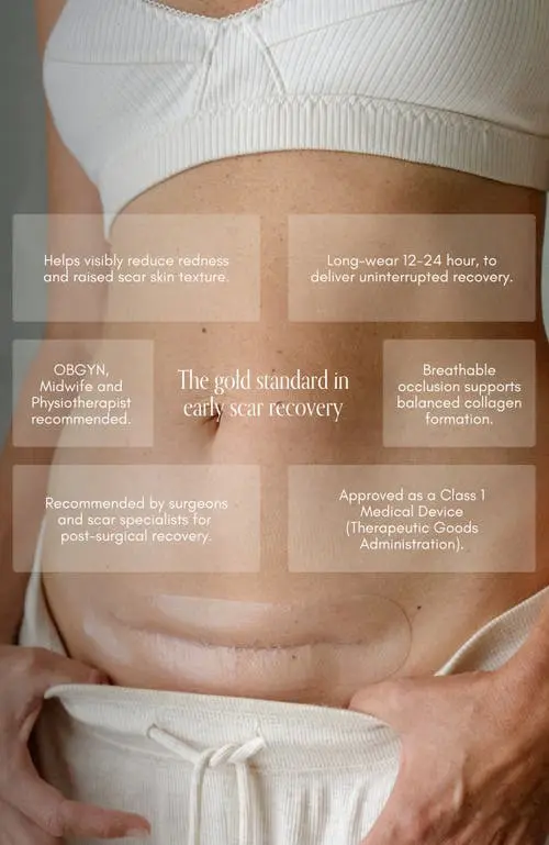 PURE MAMA Silicone Scar Strip