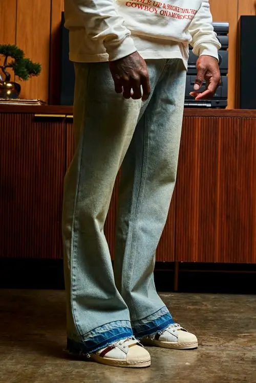 SAINT PERRY Flare Denim Jeans