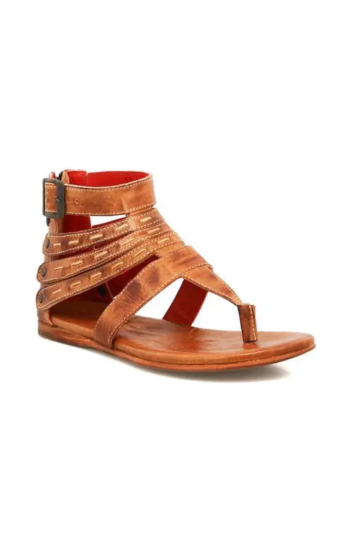 Bed Stu Artemis Ii Gladiator Sandals - Tan Rustic