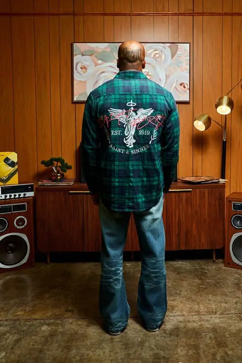 SAINT PERRY Odell Flannel Shirt