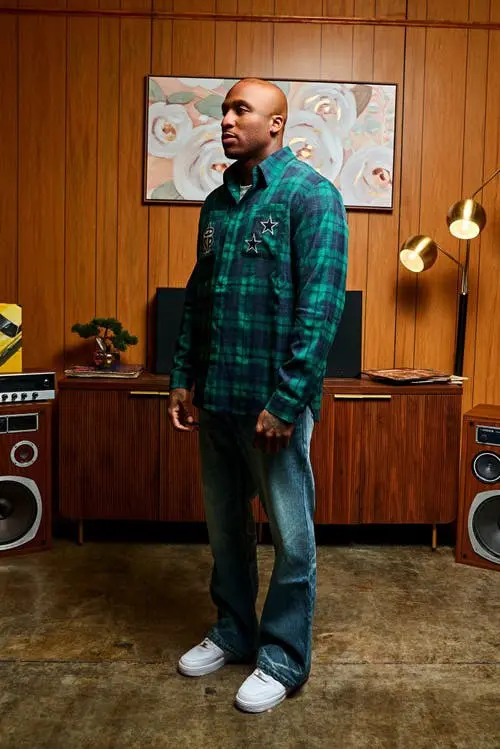 SAINT PERRY Odell Flannel Shirt