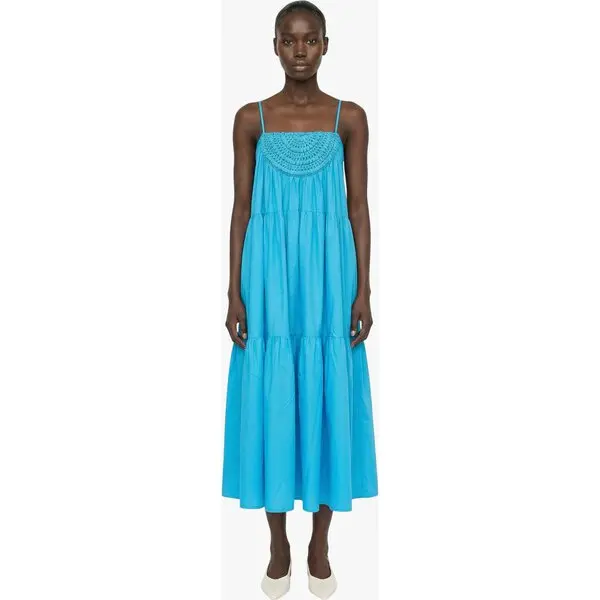 ELEXIAY Etim Dress With Crochet Bib