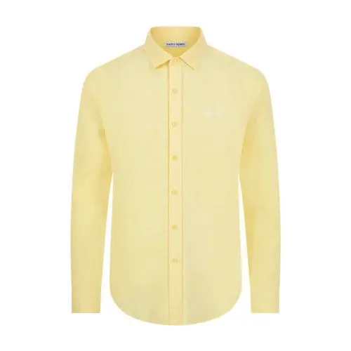 SAINT PERRY Slim Fit Linen Shirt