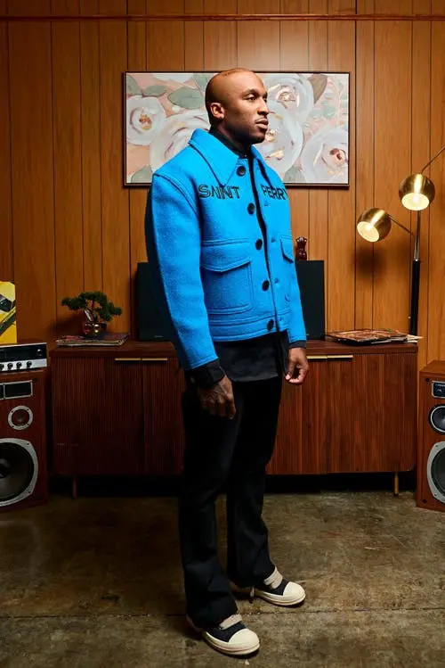 SAINT PERRY The Love Boxy Jacket - Blue