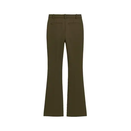 SAINT PERRY Lavrey Tux Flare Trousers - Green