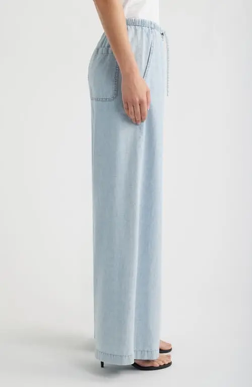 FRAME The Offshore Wide Leg Drawstring Pants