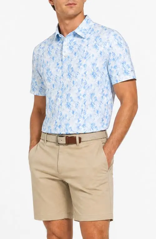 Ben Sherman Watercolor Garden Tech Jersey Golf Polo