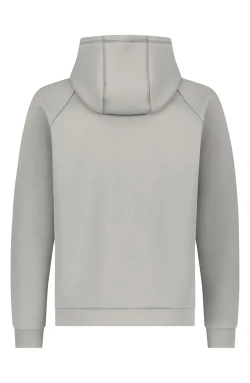 Ben Sherman Neoprene Golf Hoodie - Light Grey