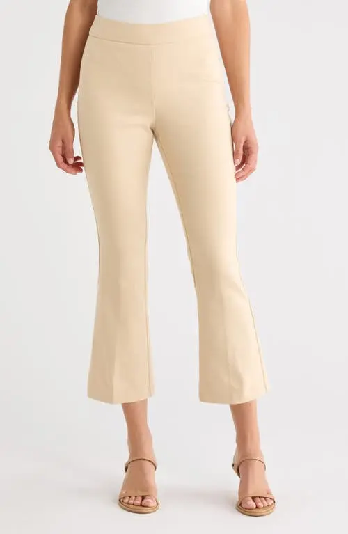 Halogen Ankle Kick Flare Pants - Pebble