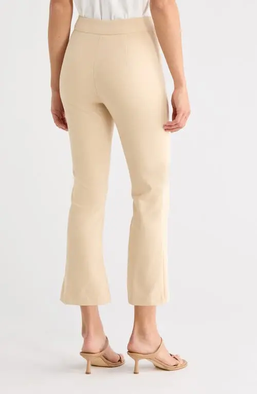 Halogen Ankle Kick Flare Pants - Pebble