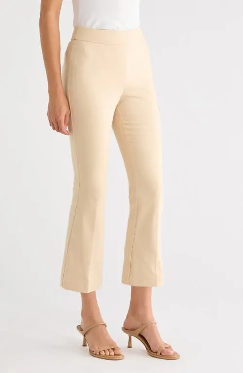 Halogen Ankle Kick Flare Pants - Pebble