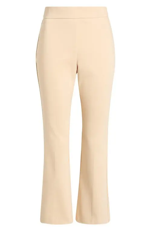 Halogen Ankle Kick Flare Pants - Pebble