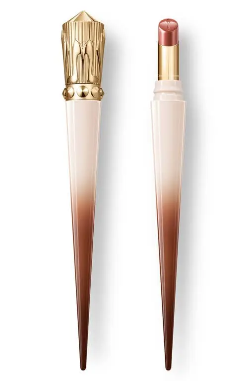 CHRISTIAN LOUBOUTIN Rouge Stiletto Glossy Shine Les Nudes - Nude 2n