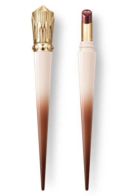 CHRISTIAN LOUBOUTIN Rouge Stiletto Glossy Shine Les Nudes - Nude 5c