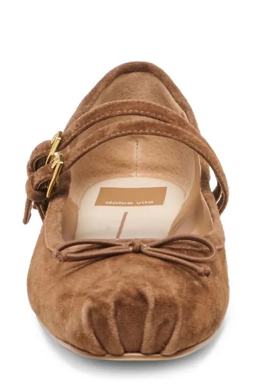 Dolce Vita Gibsen Mary Jane Flat - Cocoa