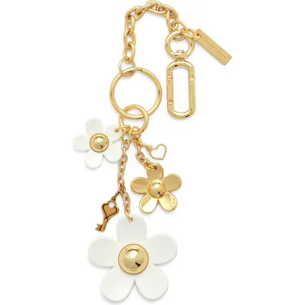 Marc Jacobs Cluster Daisy Bag Charm - Gold