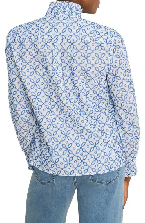 NIC+ZOE Embroidered Tile Shirt