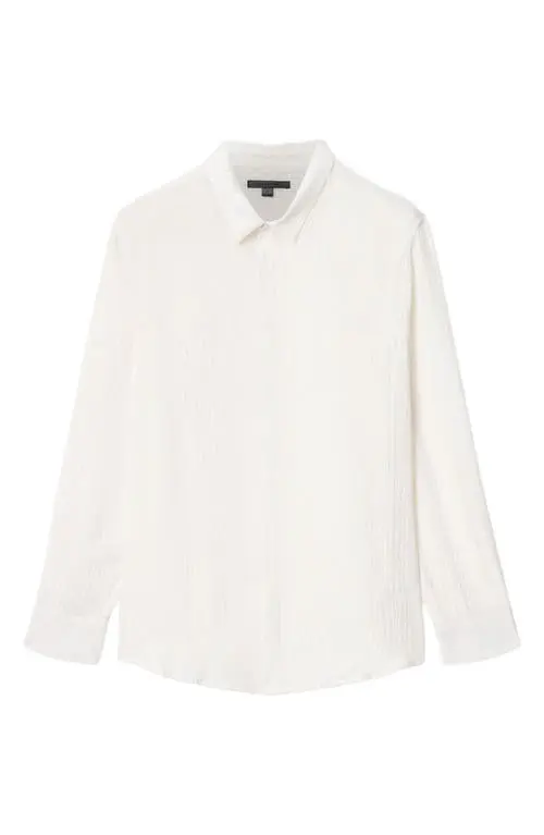 John Varvatos Vito Silk Jacquard Button-up Shirt