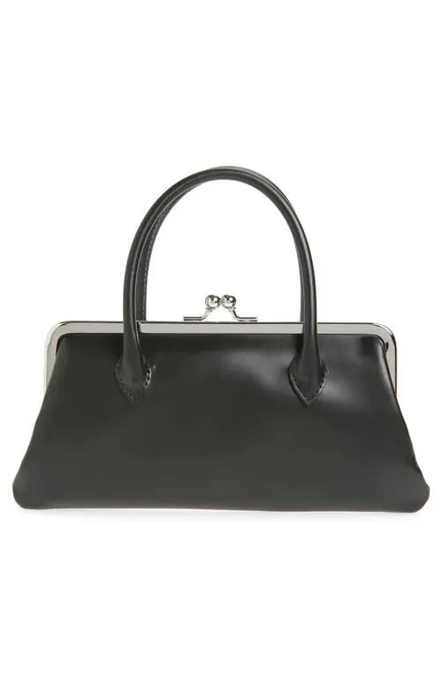 Comme Des Garçons Large Frame Top Handle Bag