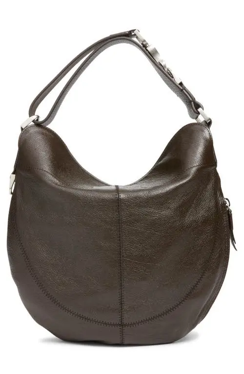 LEMAIRE Quiver Clip Leather Hobo Bag