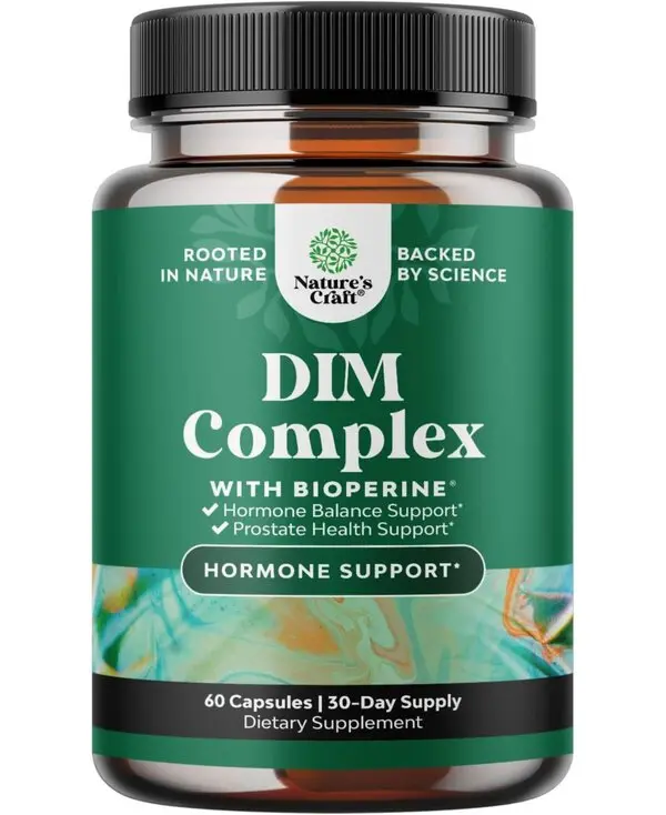 NATURE'S CRAFT Extra Strength Diindolylmethane Dim Supplement - No Color