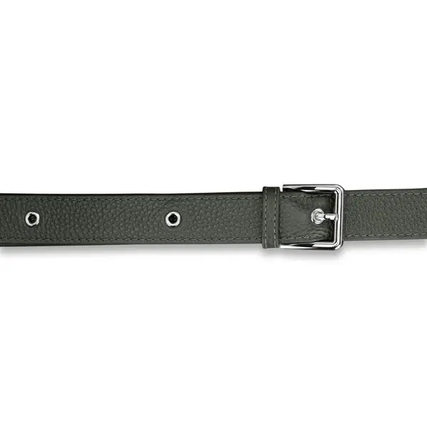 SAMSONITE Leather Crossbody Bag With Adjustable Strap - Olive