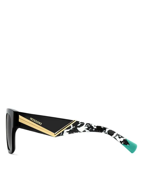 Missoni Square Frame Sunglasses, 51mm