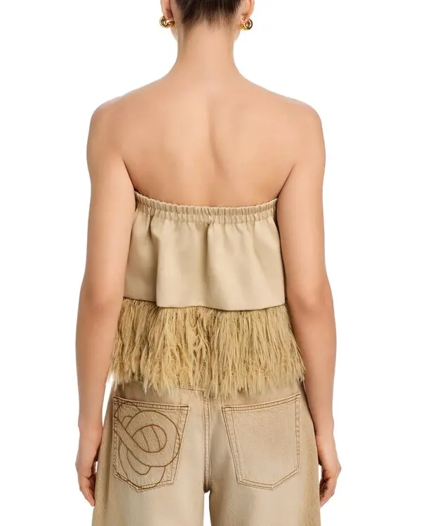 BY MALENE BIRGER Melva Fringed Bandeau Top