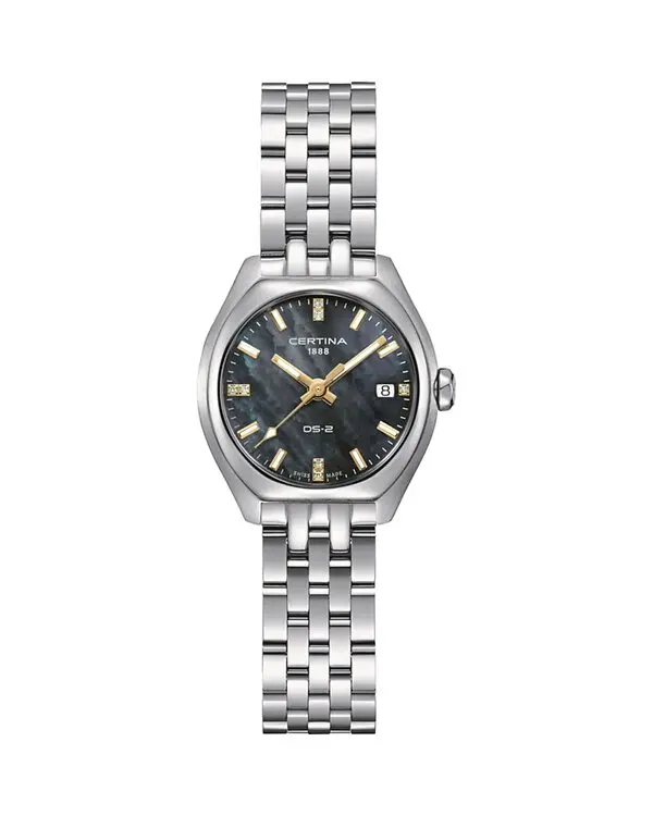 CERTINA Ds-2 Link Watch - Mother Of Pearl Black