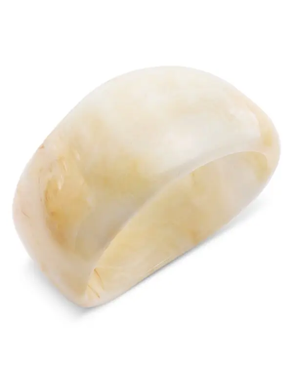 Aqua Resin Bangle - Tan