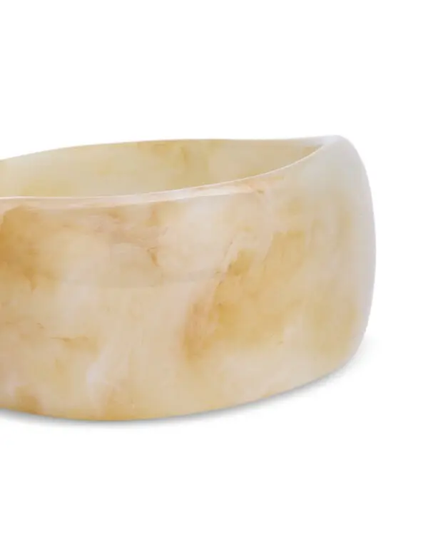 Aqua Resin Bangle - Tan