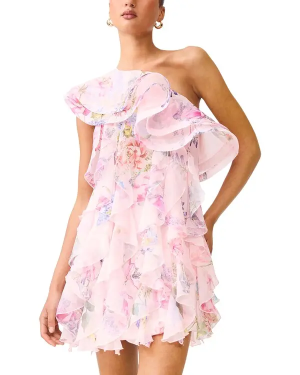 ELLIATT Millie Ruffle Mini Dress