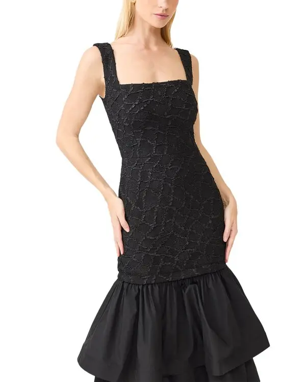 ELLIATT Alexandra Tiered Gown - Black