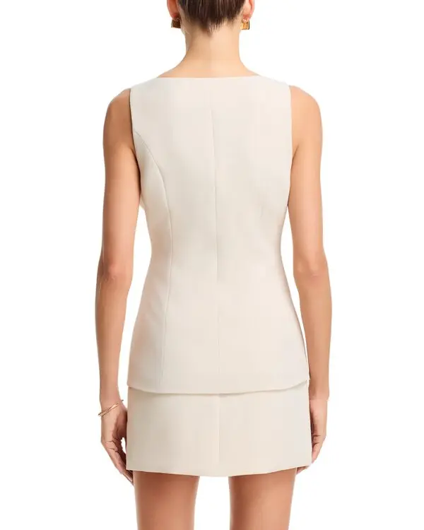 Aqua Boat Neck Vest