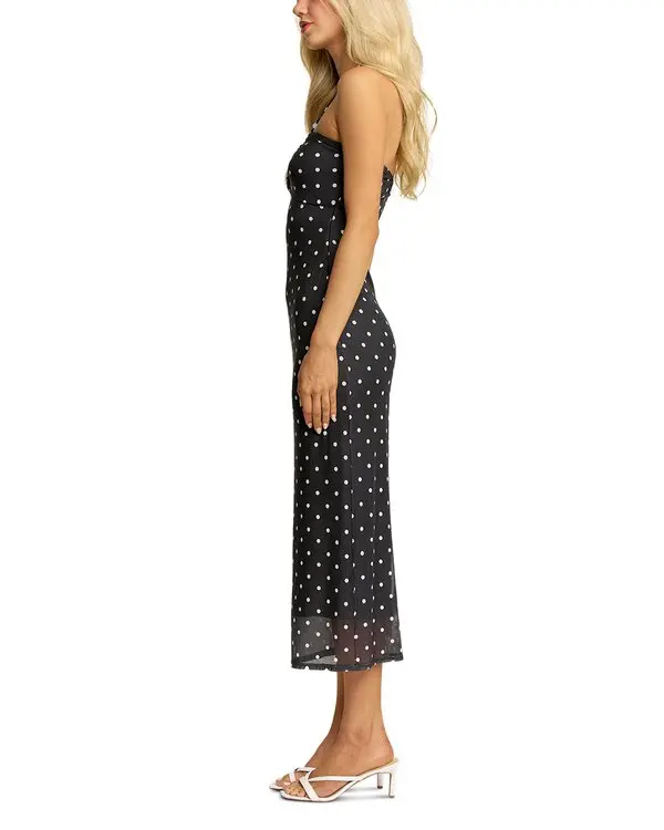 ELEVATOR DISCO Trixie Polka Dot Midi Dress