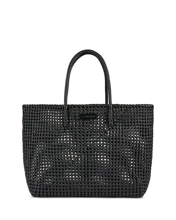 Sandro Woven Tote Bag - Black