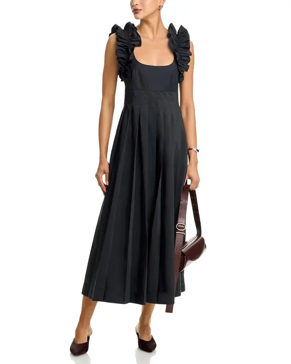Cinq À Sept Jazmine Dress With Ruffled Details