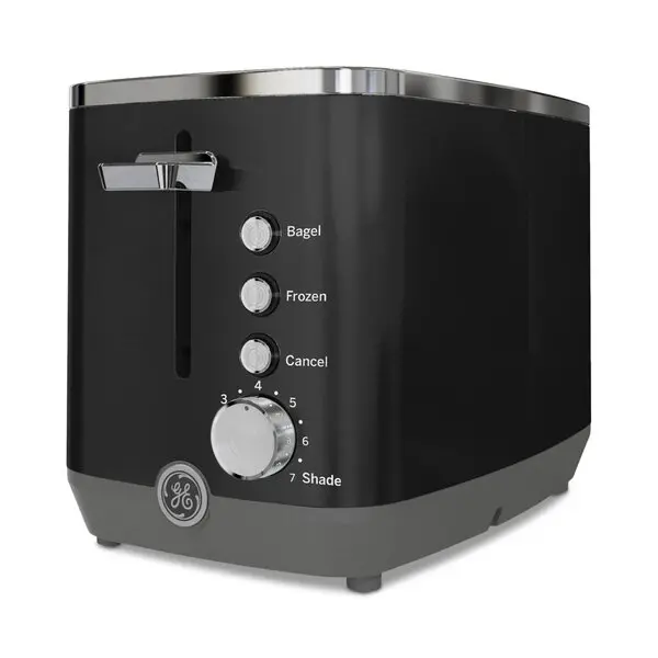 GE APPLIANCES 2 Slice Toaster - Black