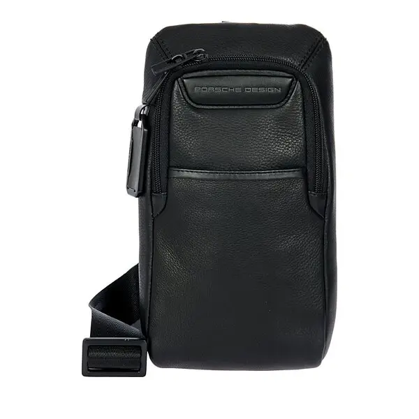 Porsche Design Roadster Leather Crossbody Bag - Black