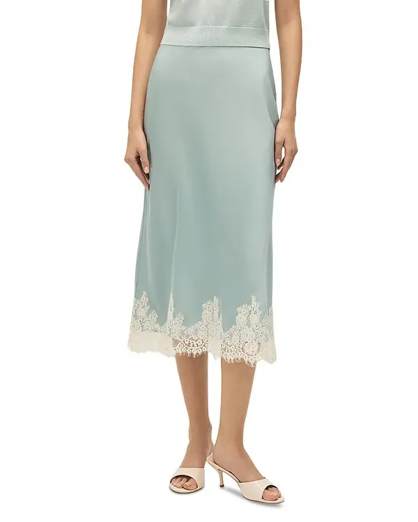 ELODIE THE LABEL Enid Skirt - Blue Haze