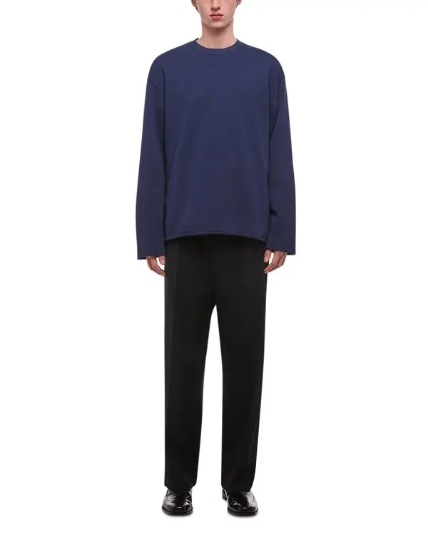 Helmut Lang Raw Hem Crewneck Sweatshirt